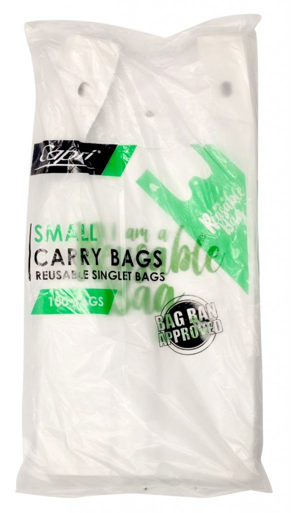 Reusable Singlet Bag Small – PERTH MEGAPLAS