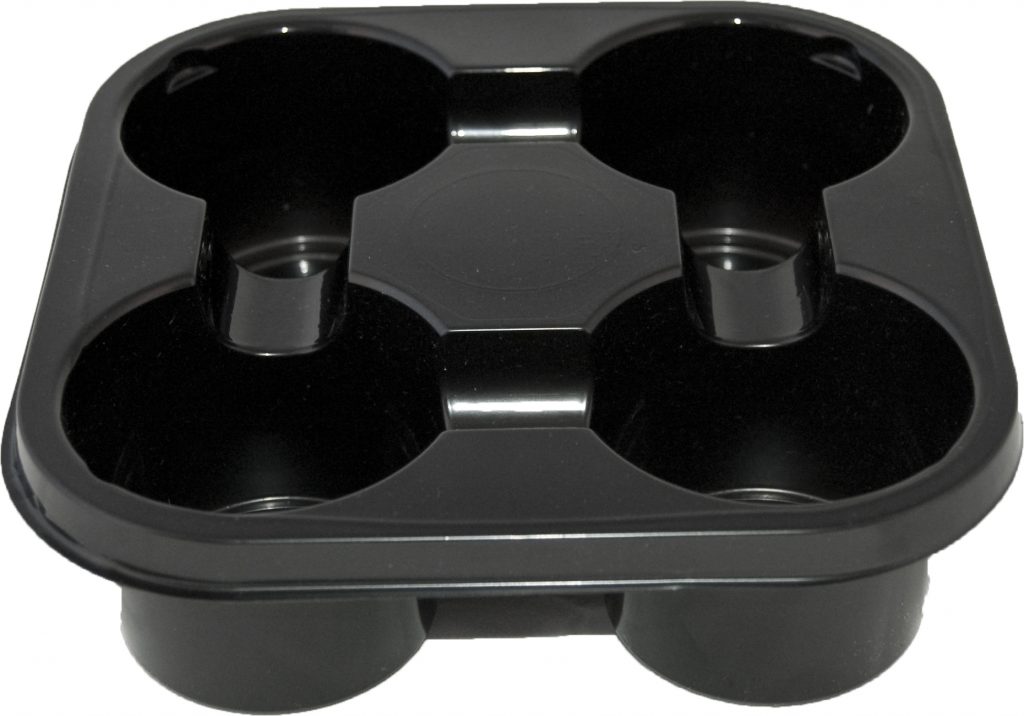 Plastic Carry Tray 4 Cup – PERTH MEGAPLAS