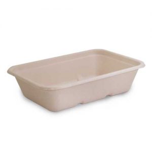 Sugarcane Takeaway Rectangular Base 500ml – PERTH MEGAPLAS