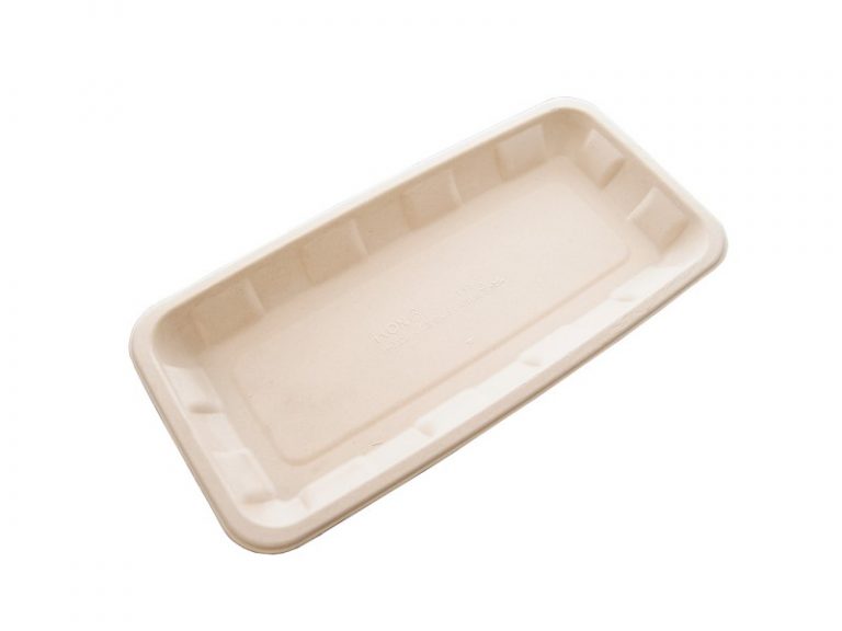 Sugarcane Pulp Tray 284x139x25mm – PERTH MEGAPLAS