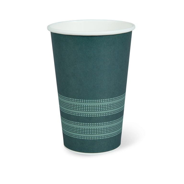 Compostable Single Wall Hot Paper Cup Coffee Origins Series 16oz ...