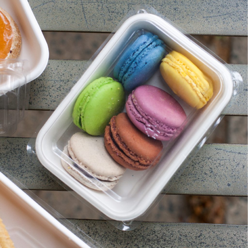 Premium Natural Fibre containers with clear lid – PERTH MEGAPLAS