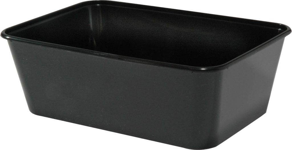 Microwavable Containers Rectangular 750ml Black – PERTH MEGAPLAS